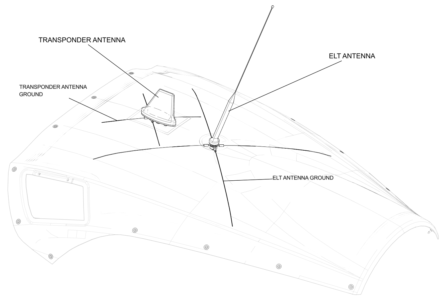 Transponder and ELT Antenna Replacement