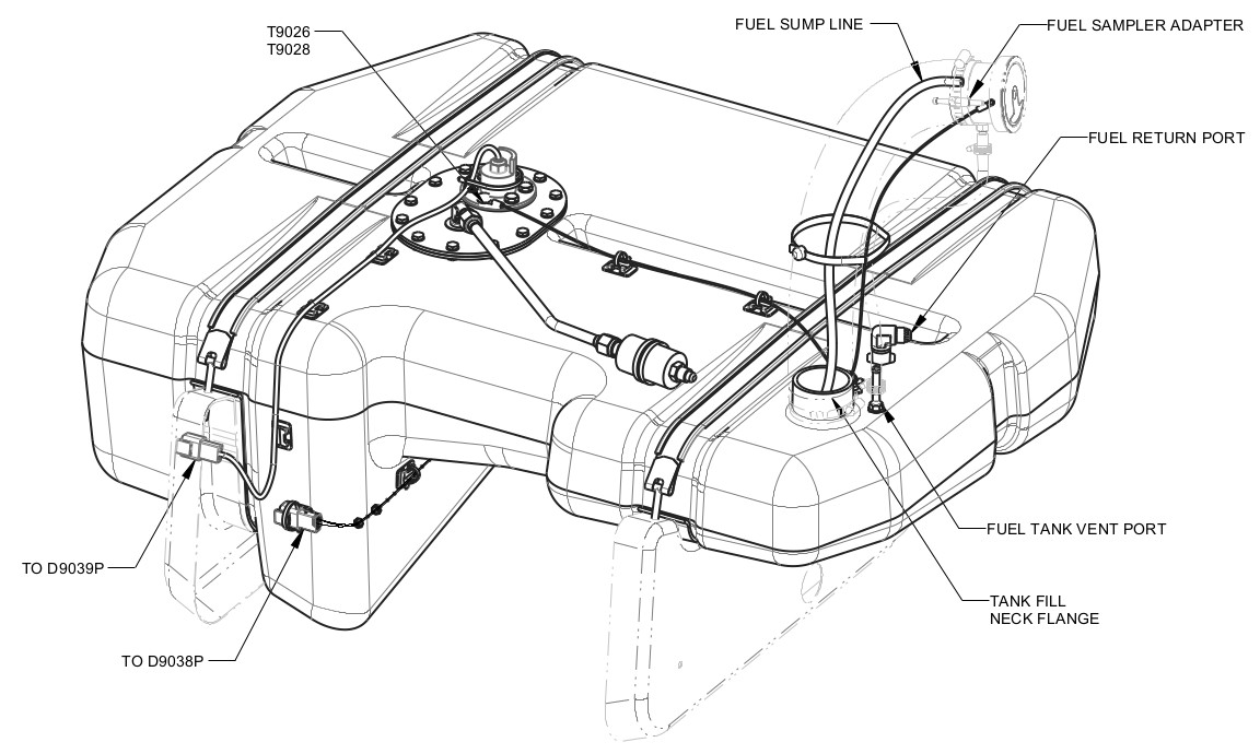 Install Fuel Tank Assembly