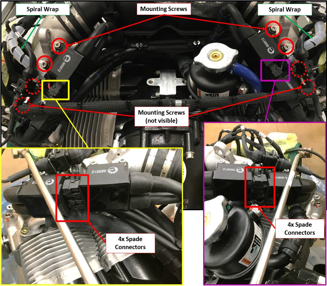 Grease Coil Pack Connections
