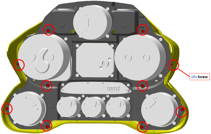 Install Instrument Cluster