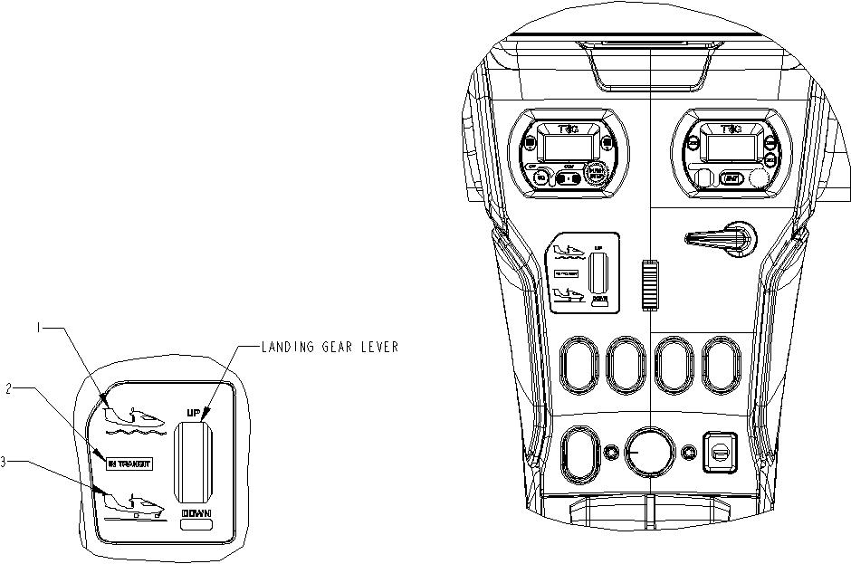 Landing Gear Indicator Lights