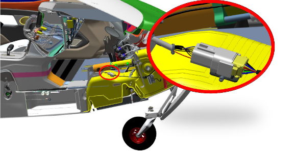 Nose Landing Gear (NLG) Actuator Rigging and Actuator Stop Switches ...