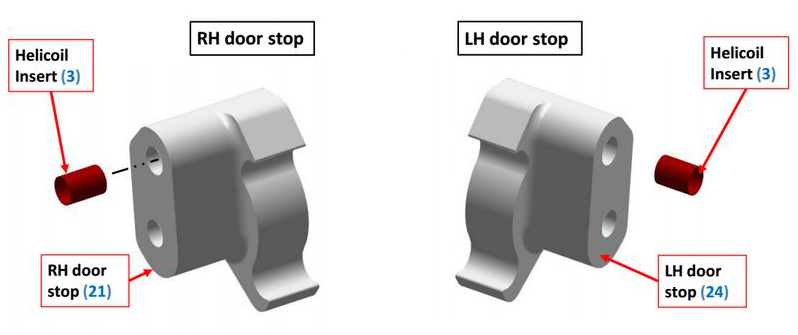 Aft Nose Landing Gear (NLG) Door Mechanism Removal, Installation, and ...