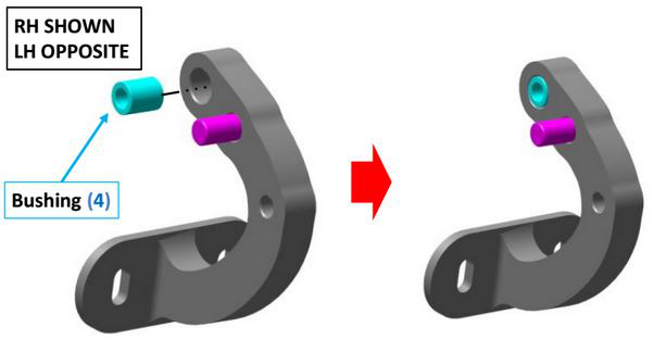 Aft Nose Landing Gear (NLG) Door Mechanism Removal, Installation, and ...