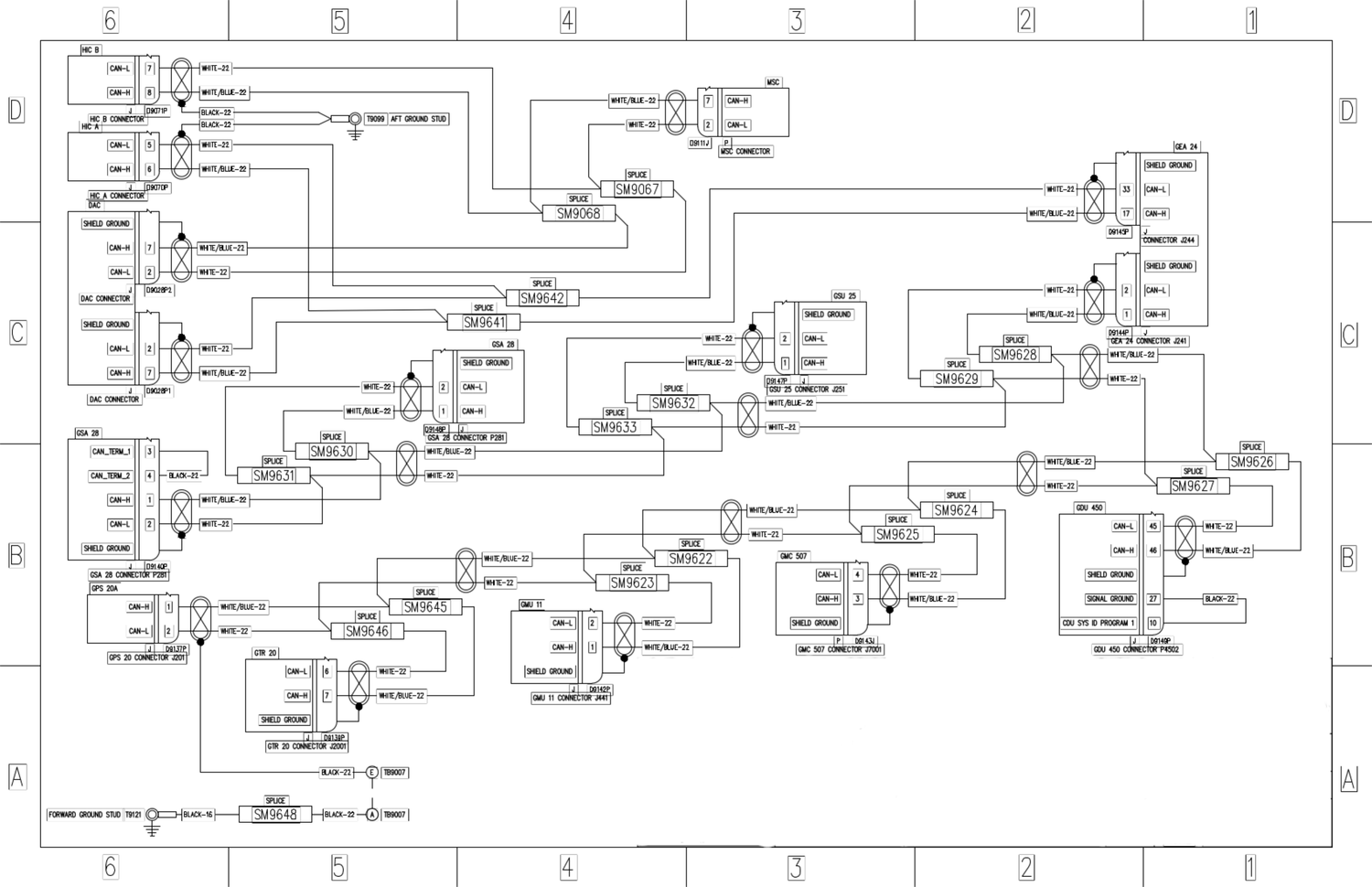 System Wiring Diagram, Garmin G3X Can Bus