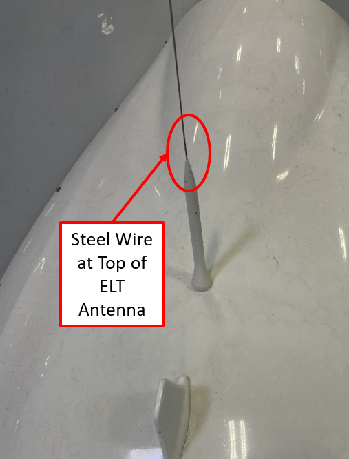 ELT Antenna Corrosion Inspection