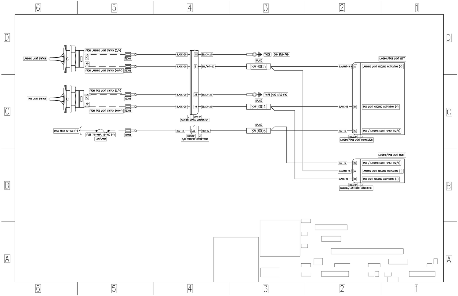 System Wiring Diagram, Exterior Lights