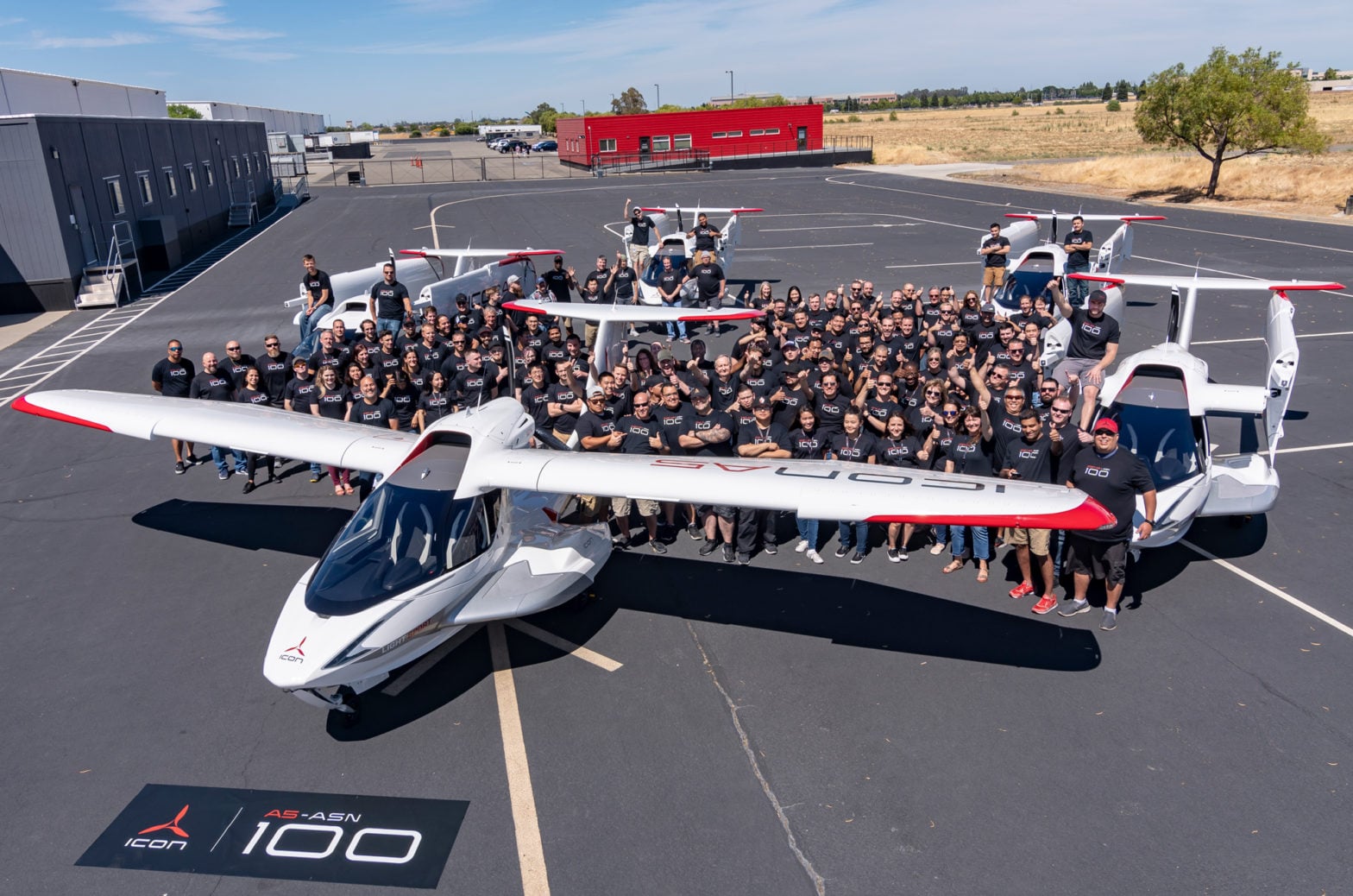 ICON Aircraft Completes, Delivers 100th ICON A5 Light Sport Aircraft ...